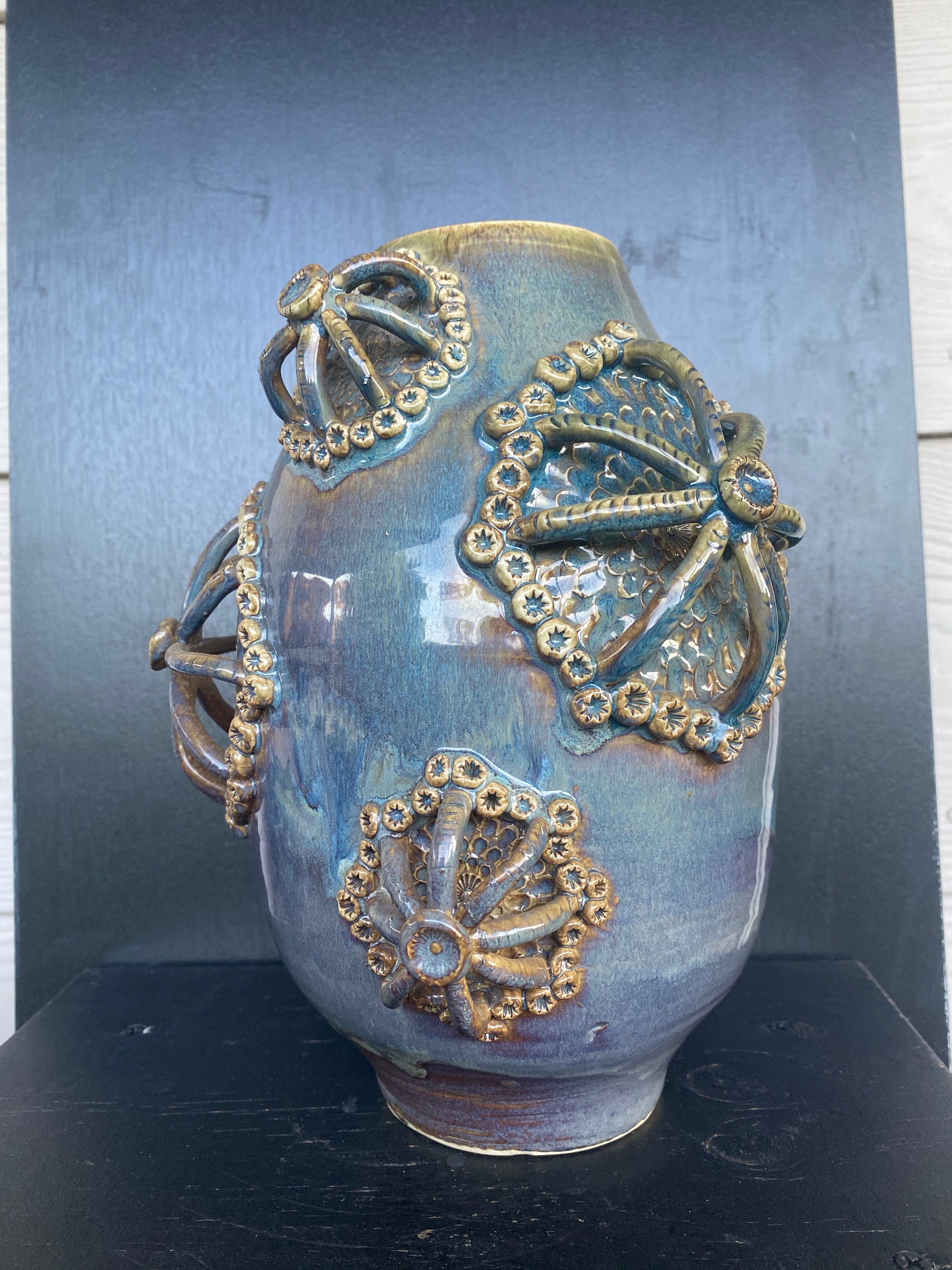 Coral Inspired Sculpted Vase - Etsy