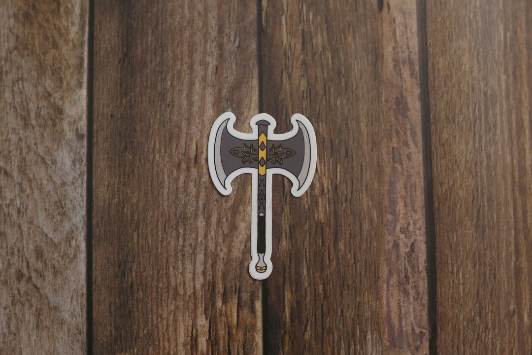 Axe Sticker - Etsy