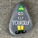 Elf Hand Painted River Rock - Etsy
