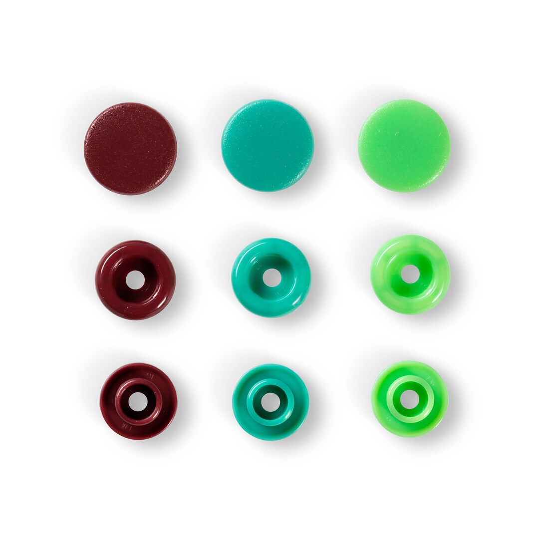 Pressure Buttons, Prym Love Color Snaps, Round Pattern, 12.4 Mm ...