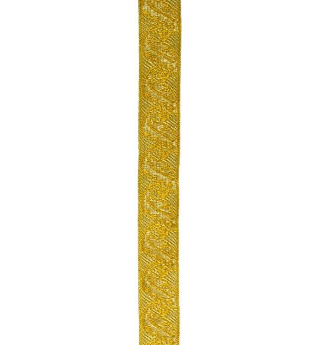 Galon Gold Metal Flower Pattern and Leaf Width 20 Mm - Etsy