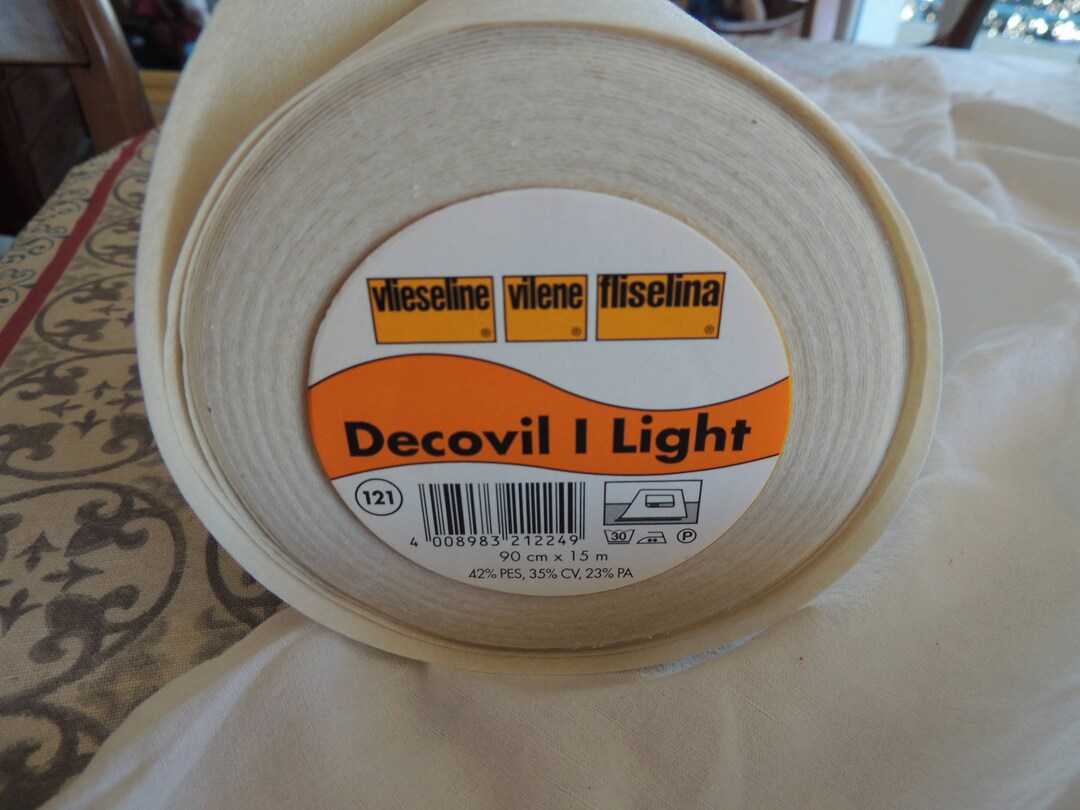 Decovil Light Ecru Reinforcement 50 Cm - Etsy