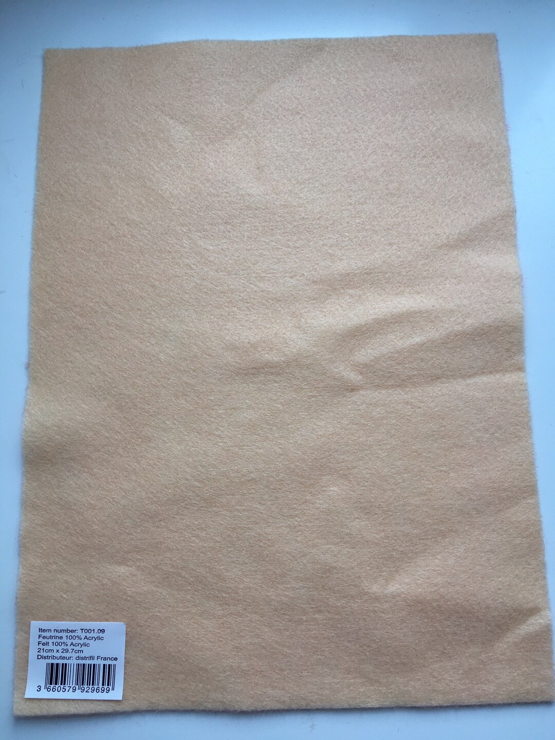 Felt, A4 Sheet, Salmon Pink Color (09) - Etsy