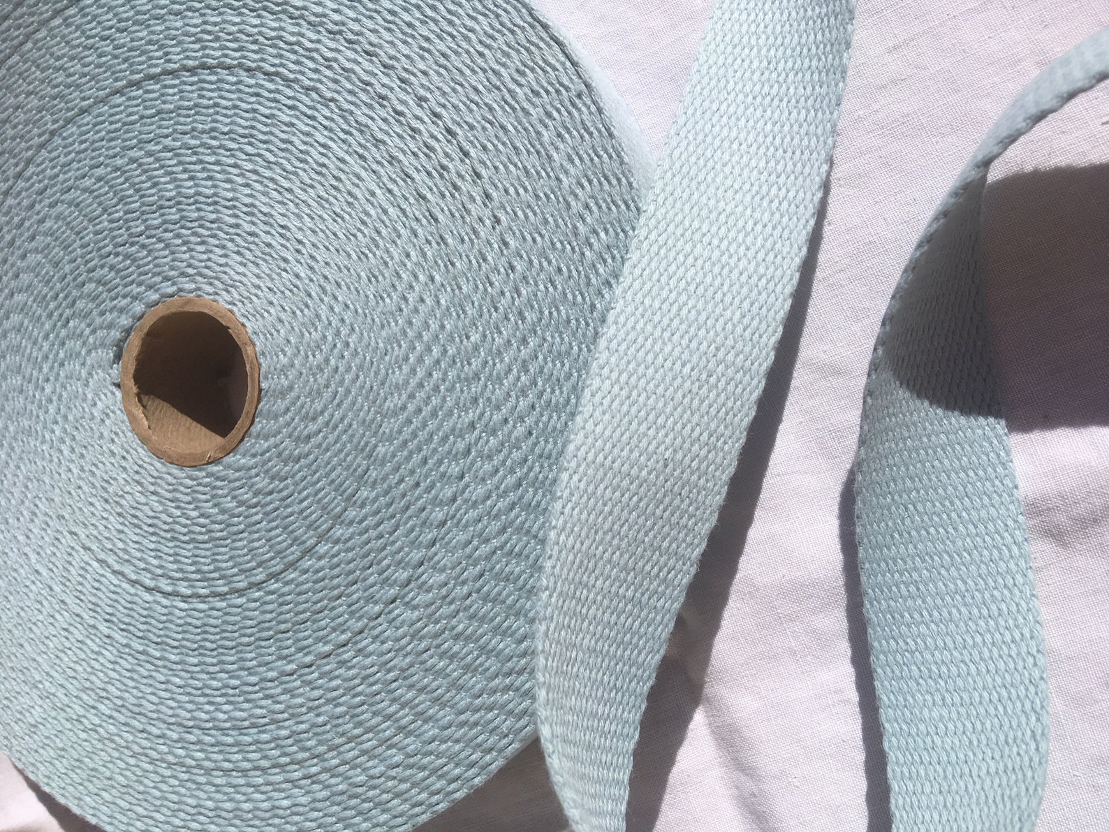 Luggage Strap, Cotton, Light Blue Color (002), Width 3 Cm - Etsy