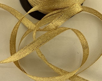 Metallic Gold Ribbon - Etsy