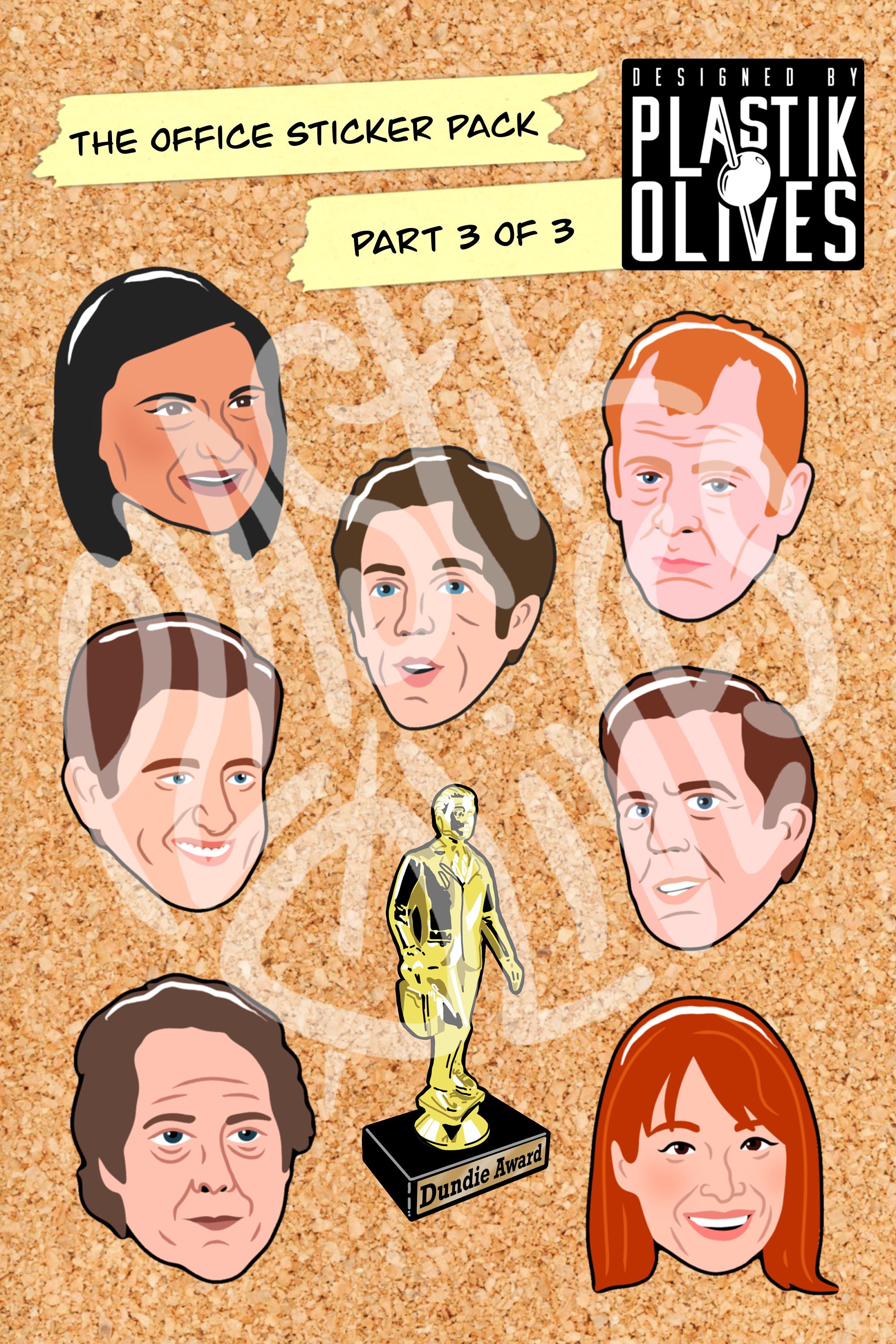 The Office Sticker Pack (24 Stickers!) - Etsy