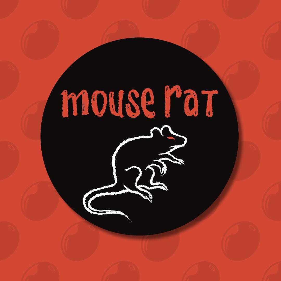 3 In. Parks and Rec Mouse Rat Sticker - Etsy