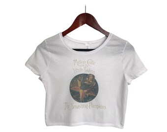 Blink 182 Crop Top, Vintage Rock Music Band Crop Top Shirt, 90s Retro ...