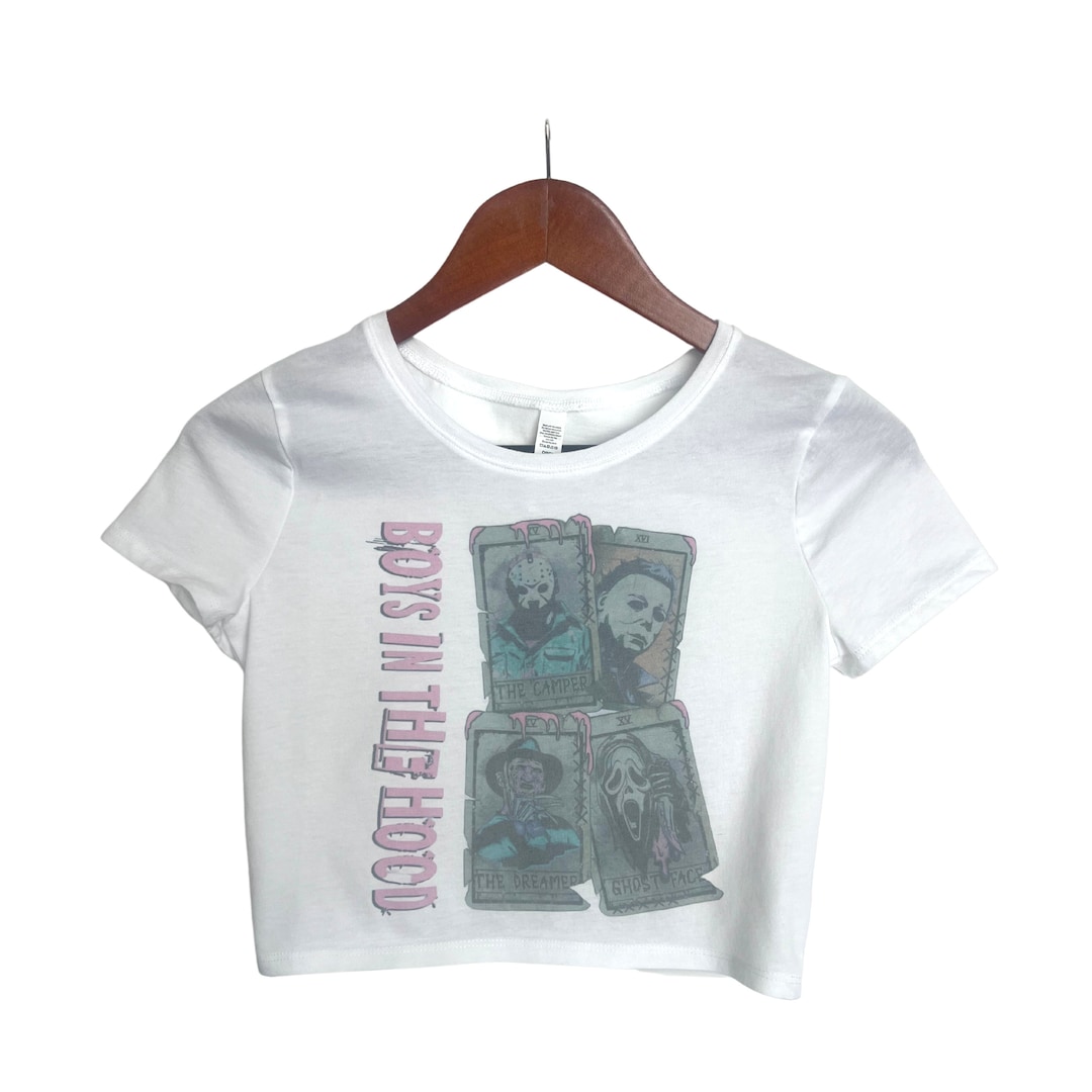 Neon Boys in the Hood Crop Top Scary Movie Tops for Women - Etsy