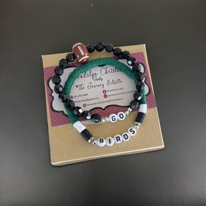 Philadelphia Eagles Bracelet/ Phillie Fan Wear /super Bowl Gear ...
