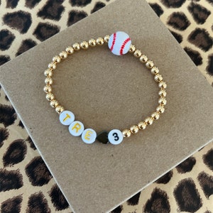 Baseball Bracelet Personalized Baseball Bracelet Baseball Jewelry ...