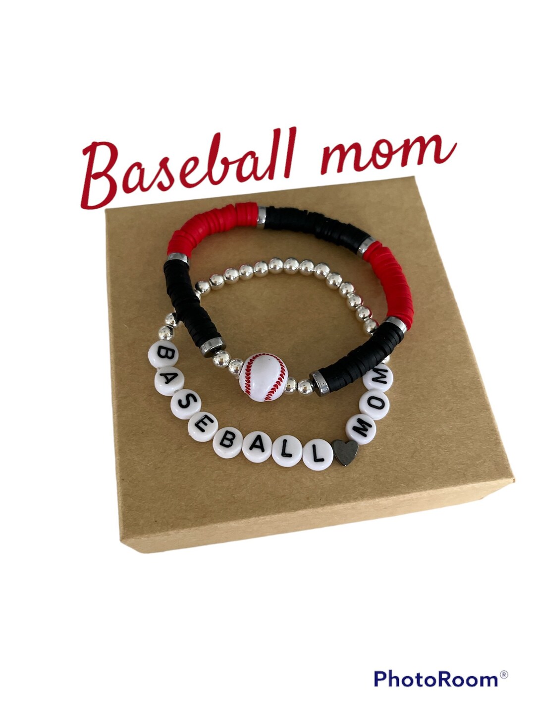 Baseball Bracelet /personalized Sports Jewelry/ Softball Mom Bracelet ...