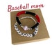 Baseball Bracelet /personalized Sports Jewelry/ Softball Mom - Etsy