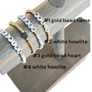 Teach Bracelet /teacher Jewelry /teacher Gifts/ Pencil Bracelet/beaded ...