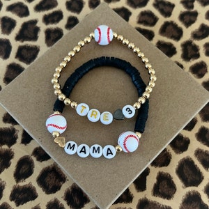 Baseball Bracelet Personalized Baseball Bracelet Baseball Jewelry ...