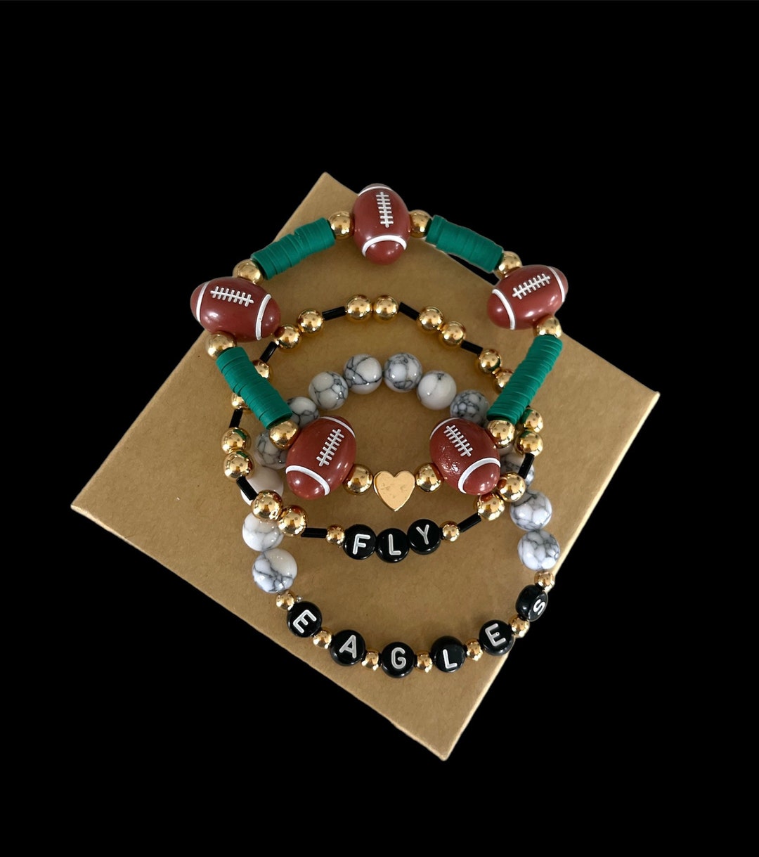Philadelphia Eagles Bracelet/ Phillie Fan Wear /super Bowl Gear ...