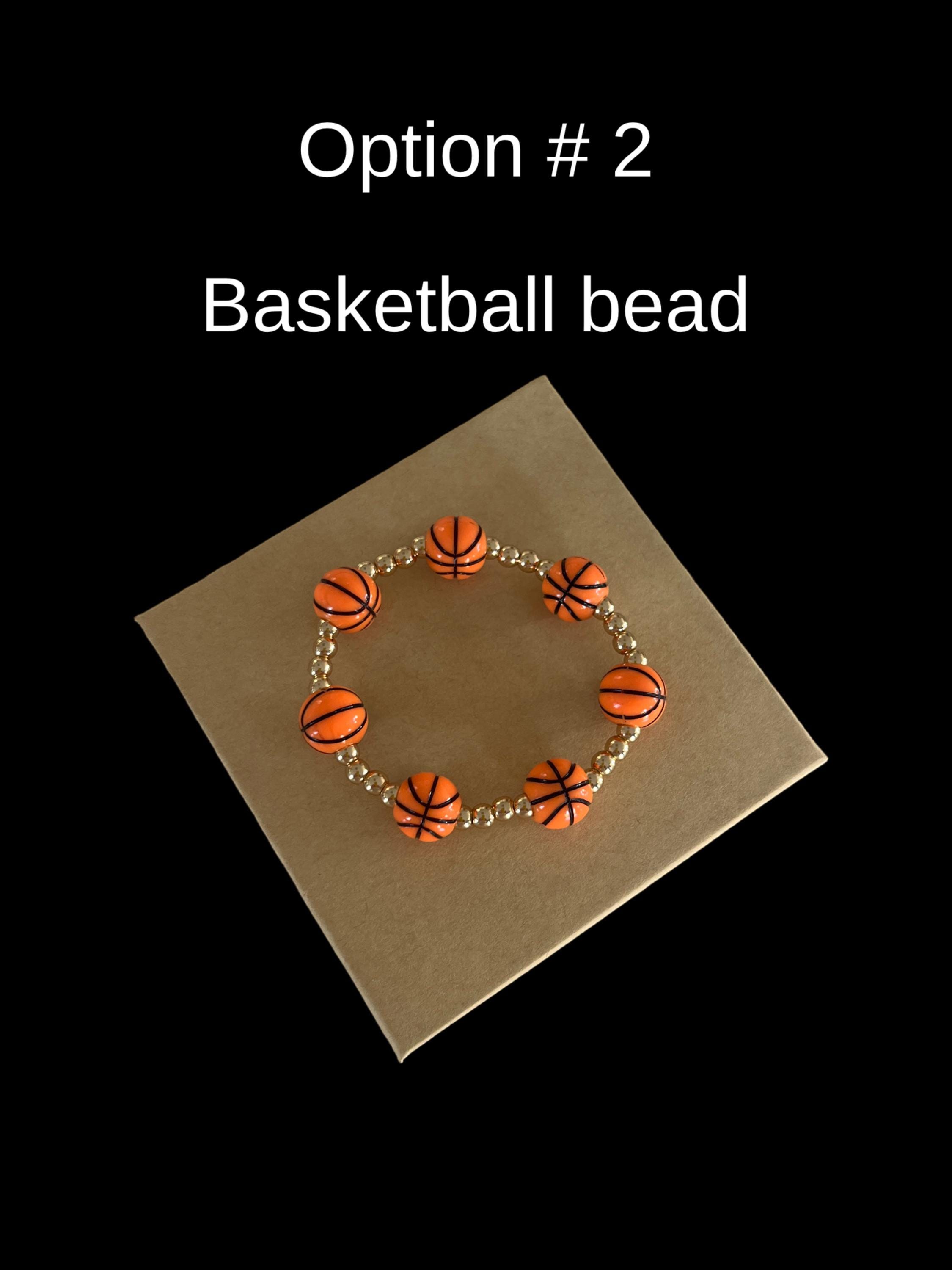 Basketball Bracelet /sports Bracelet/ Personalized Bracelet /basketball ...