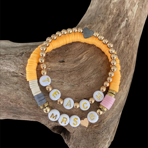 Heishi Bracelet - Etsy