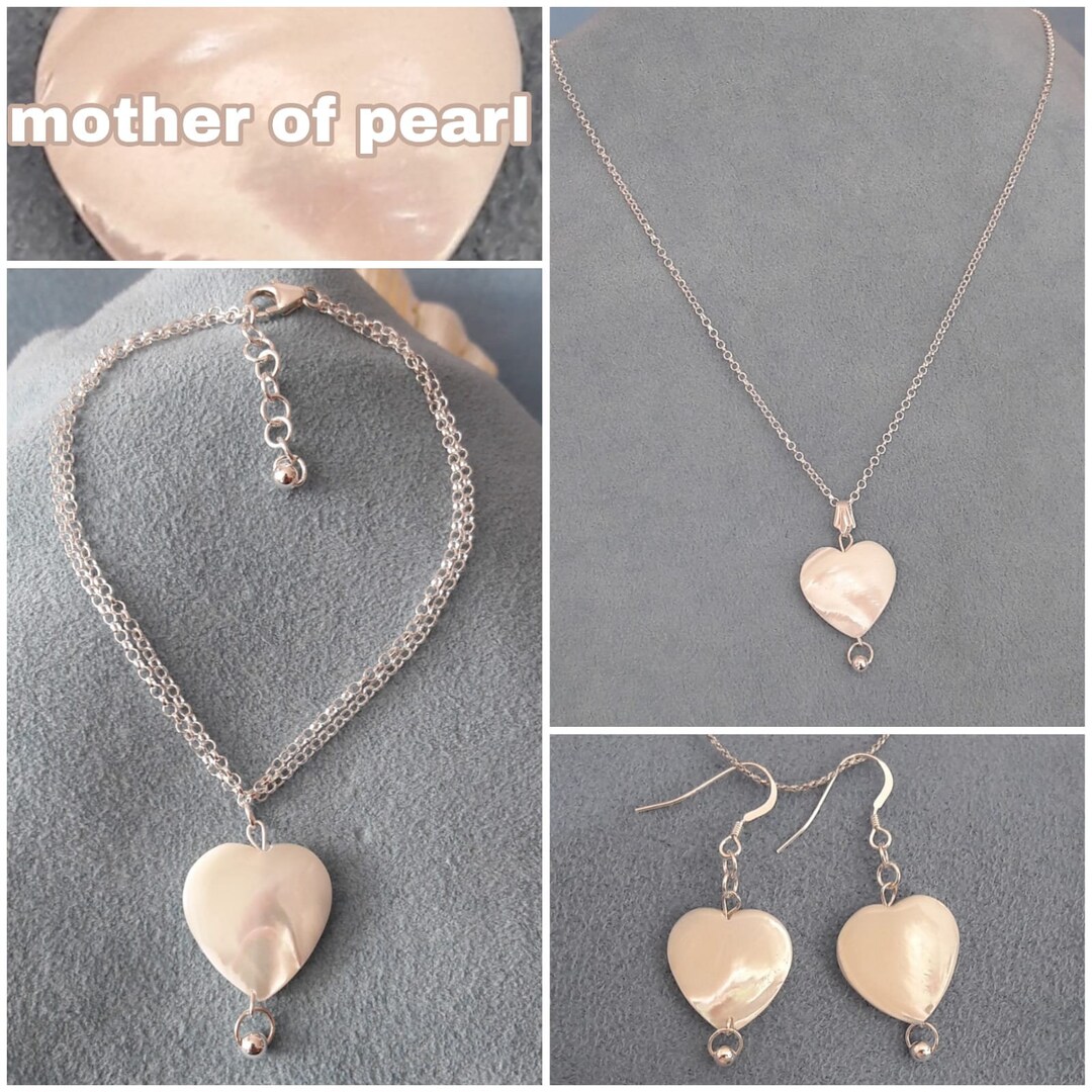 Gioielli Madreperla Naturale - Natural Mother of Pearl Jewels - Etsy