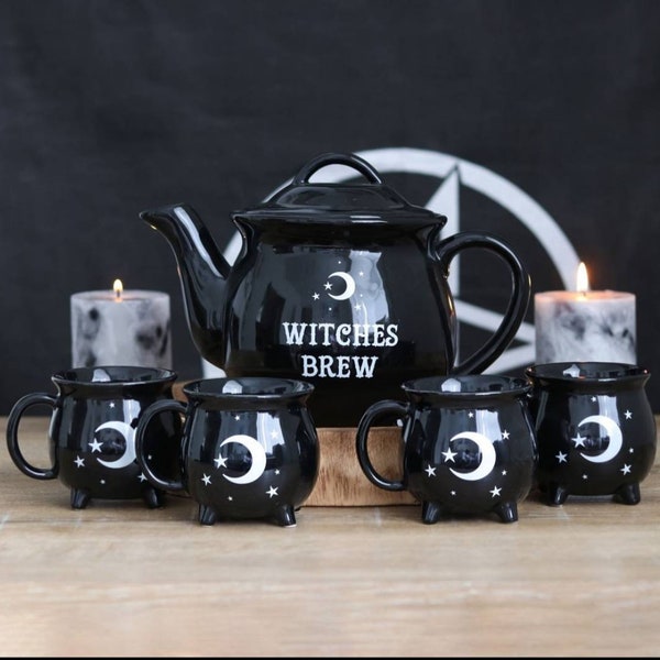 Gothic Tea Set - Etsy UK