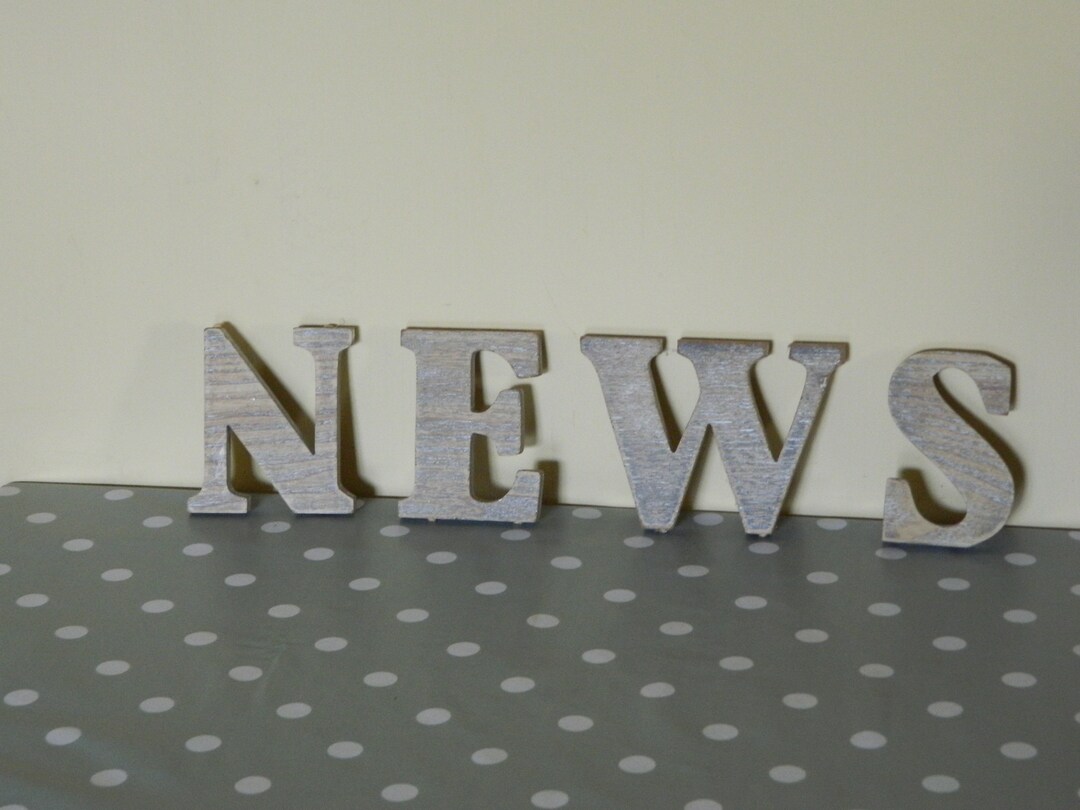 Wood Letters, Wood Letter, Wood Words, Desk Letters, Table Letters ...