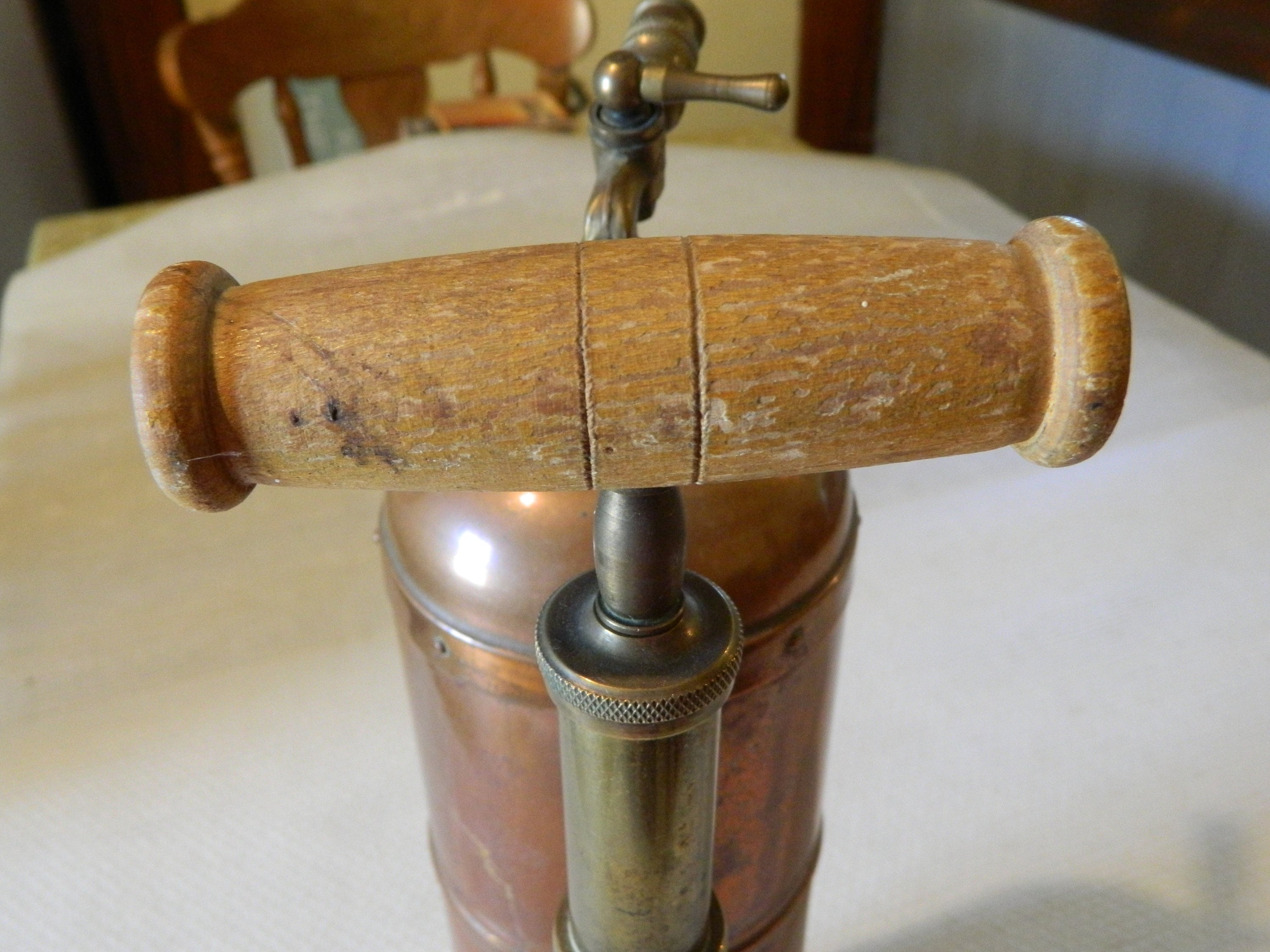 Antique Copper, Garden Spray Pump, Industrial Garden, Vintage Garden ...