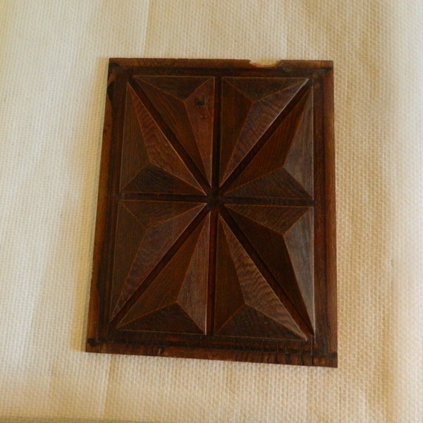 Carved Wood Panel - Etsy