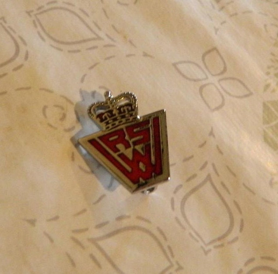 WRVS Badge, Voluntary Service, Lapel Brooch, Home Front, British Women ...