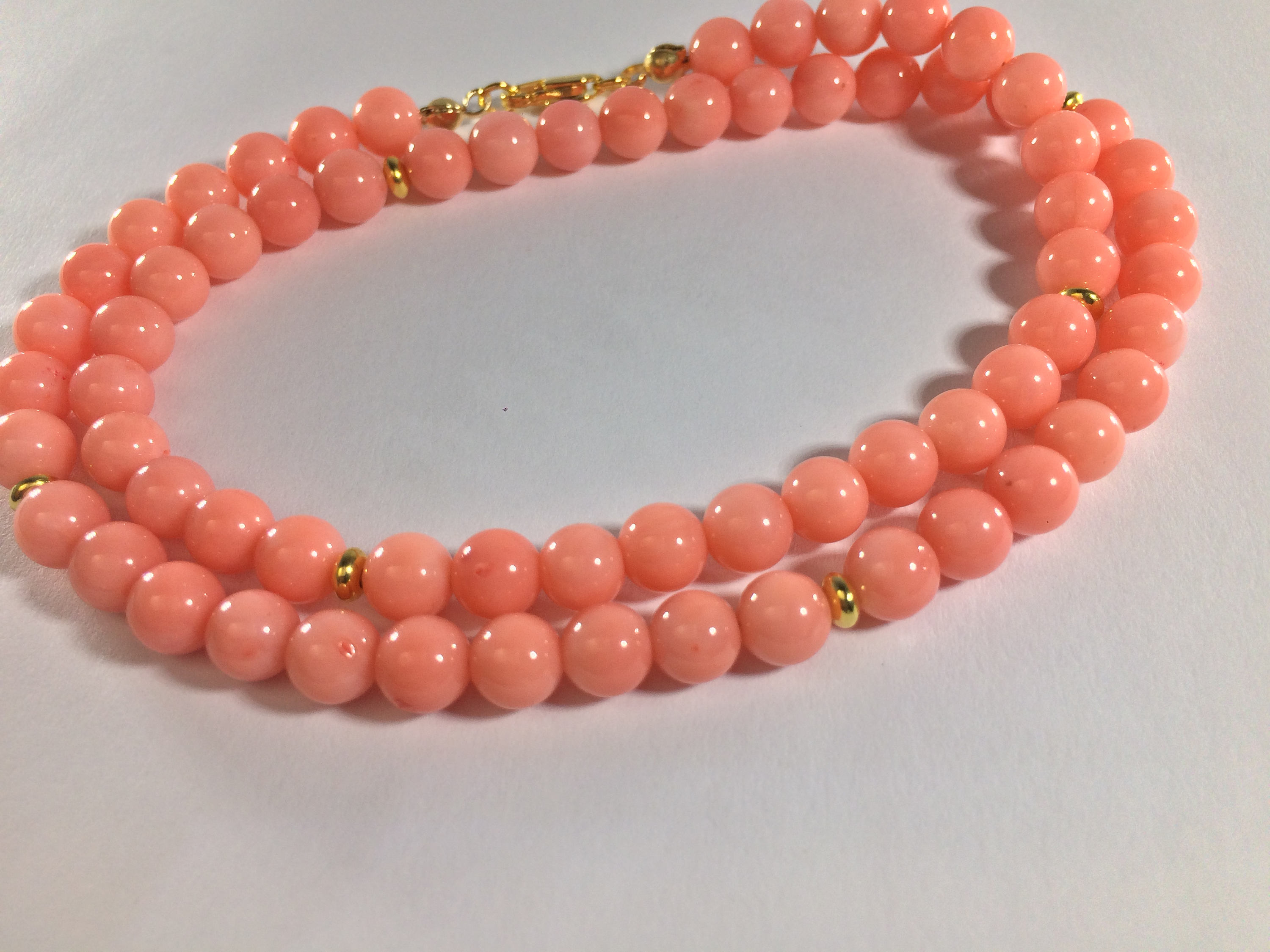 Coral Necklace Genuine Coral Gemstone Necklace Real Coral - Etsy.de