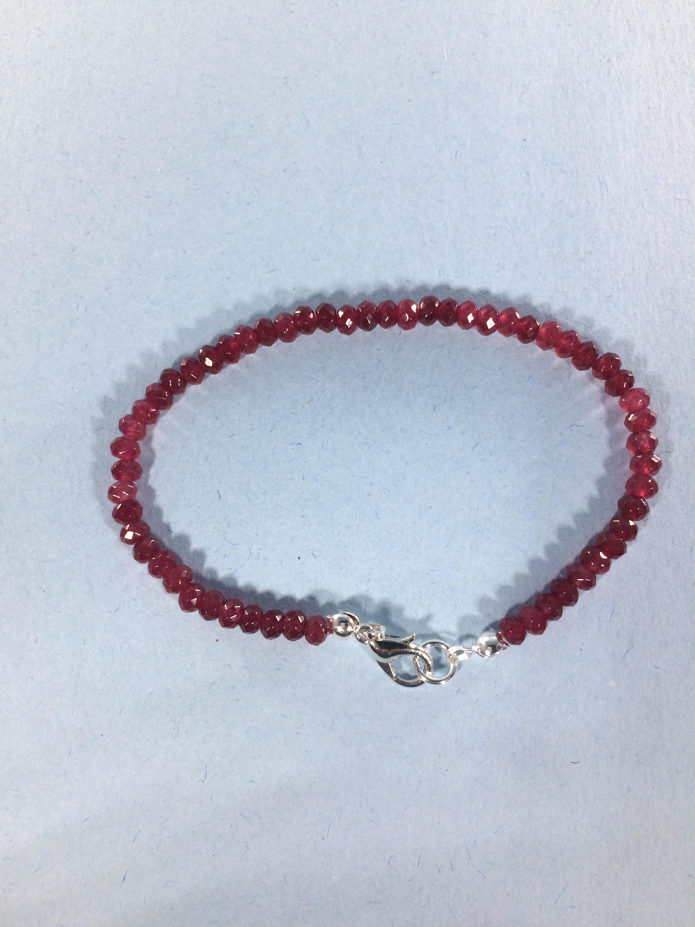 Ruby Bracelet Ruby Bracelet Natural Ruby Bracelet Genuine - Etsy