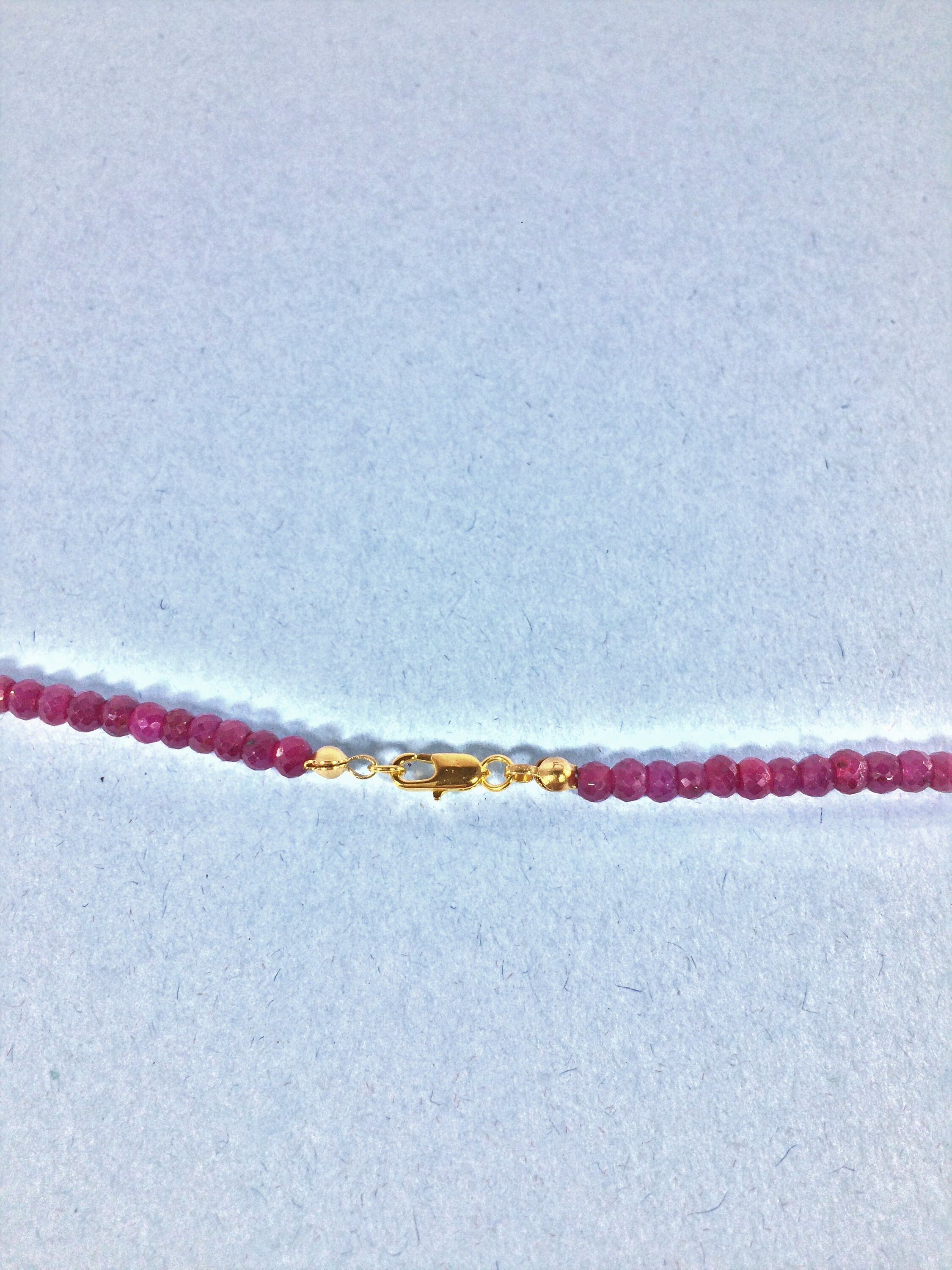 Ruby Necklace Ruby Necklace Natural Ruby Necklace Genuine | Etsy