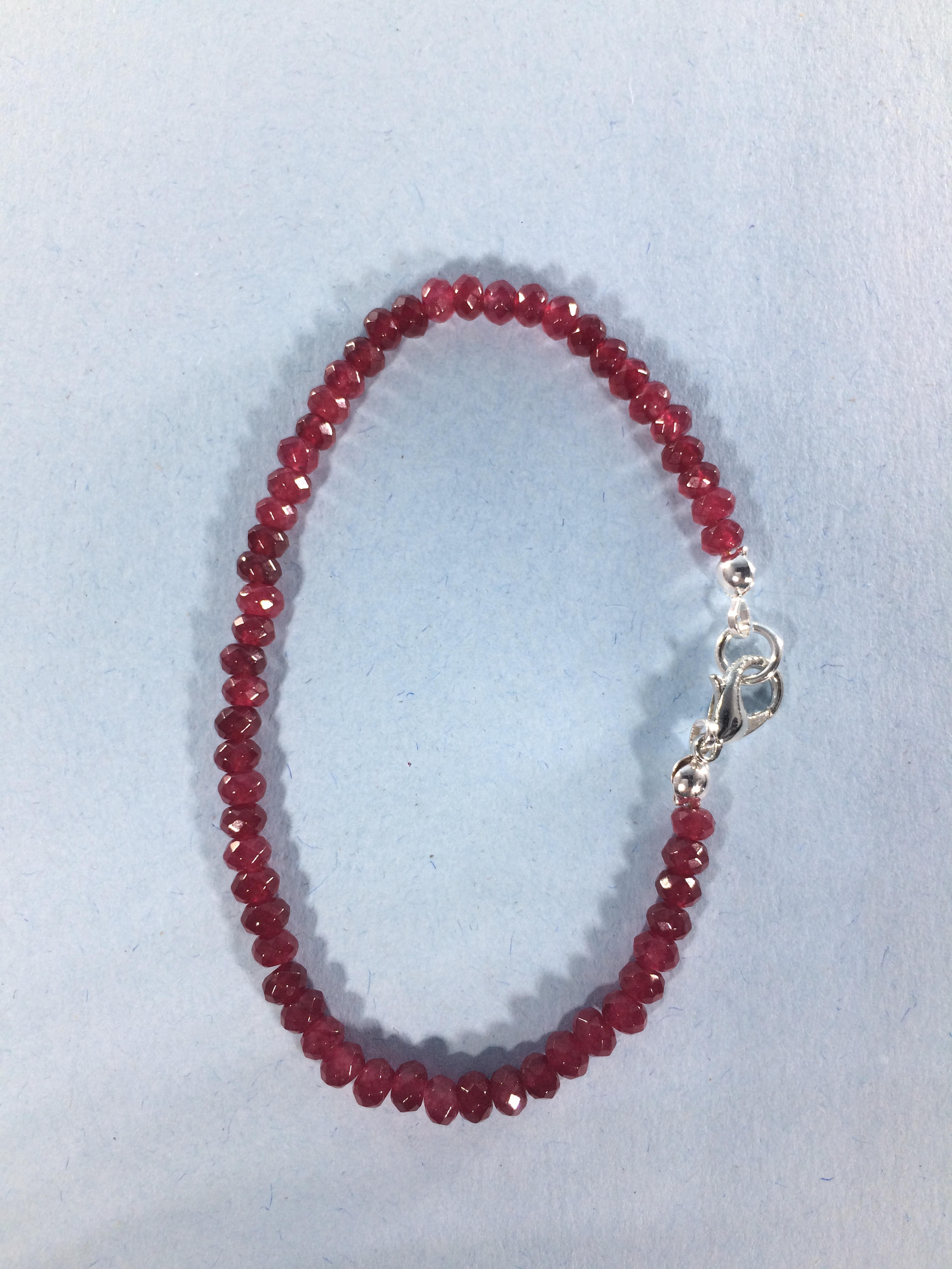 Ruby Bracelet Ruby Bracelet Natural Ruby Bracelet Genuine - Etsy