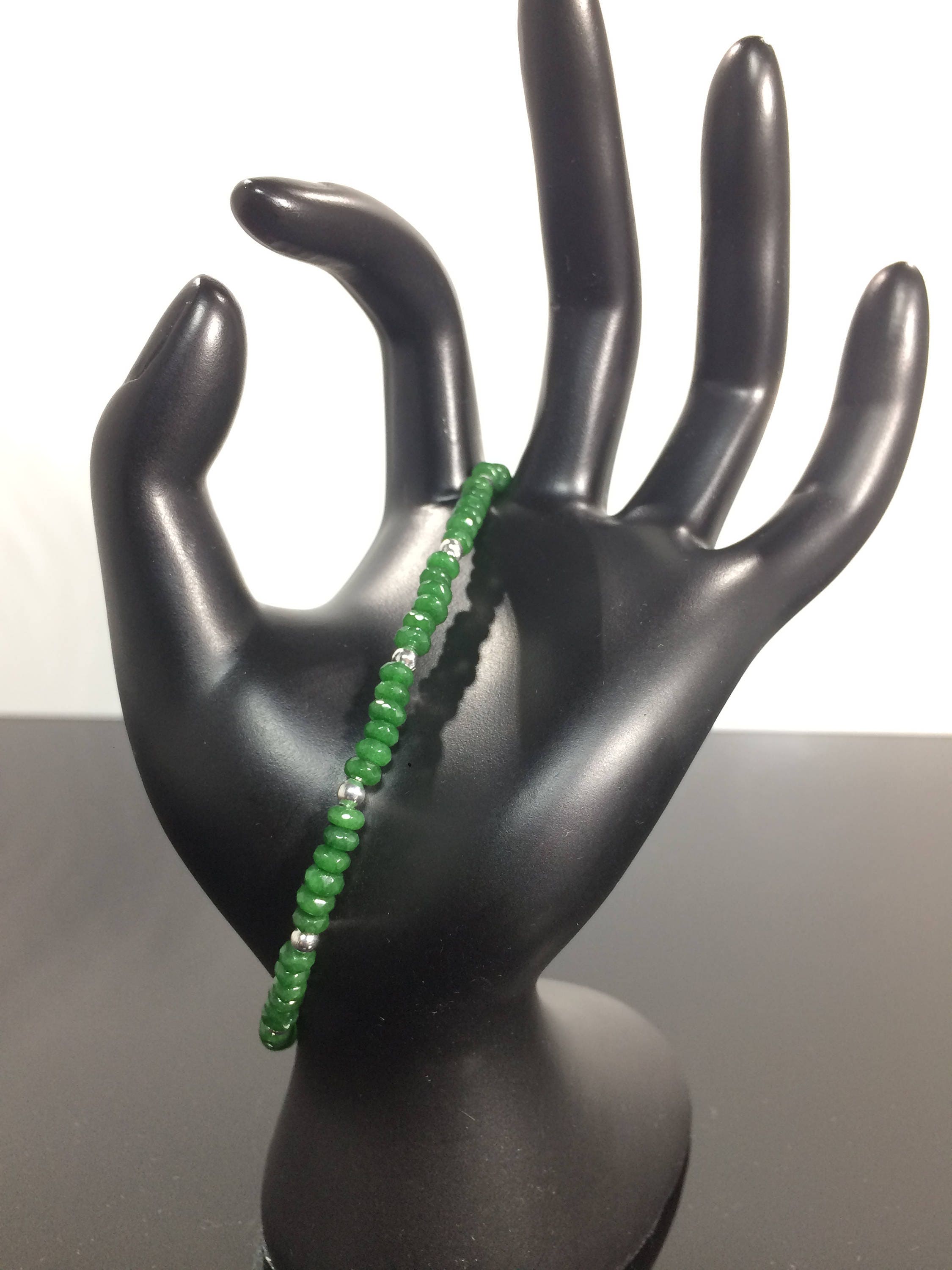 Emerald Bracelet Emerald Gemstone Bracelet Genuine Emerald | Etsy