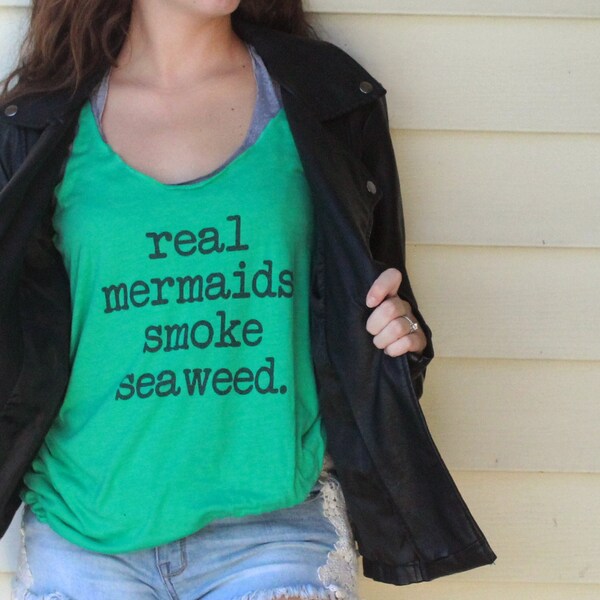 Real Mermaids Smoke Seaweed Svg - Etsy