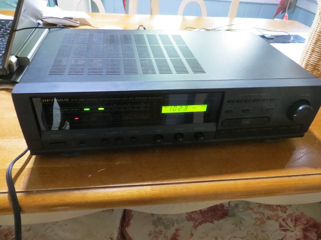 Optimus STA-795 Digital Synthesized AM/FM Stereo Receiver - Etsy