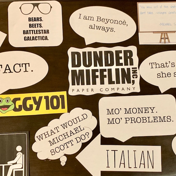 Office Party Photo Props - Etsy