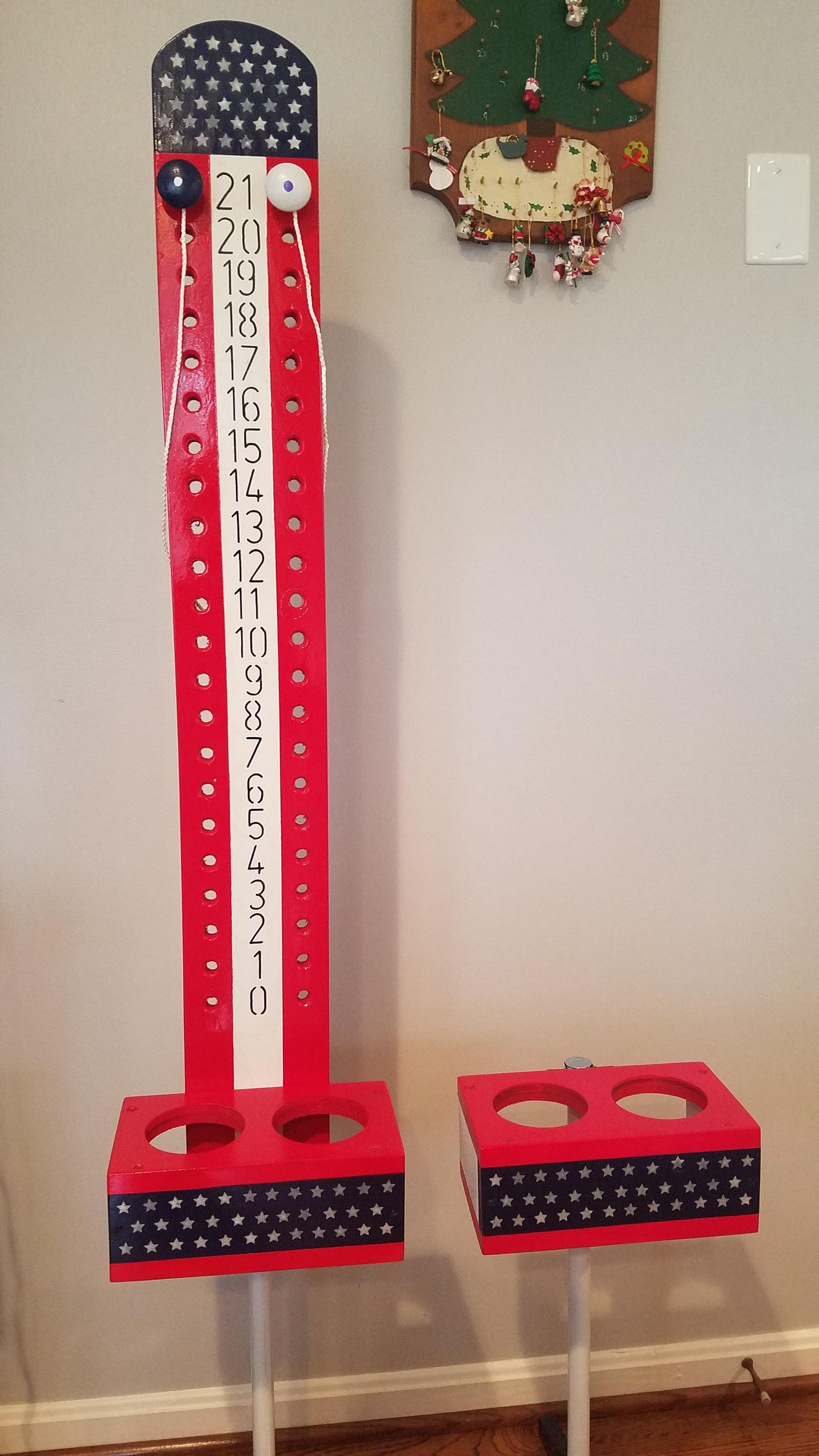 Cornhole Scoreboard - Custom Paint - Etsy