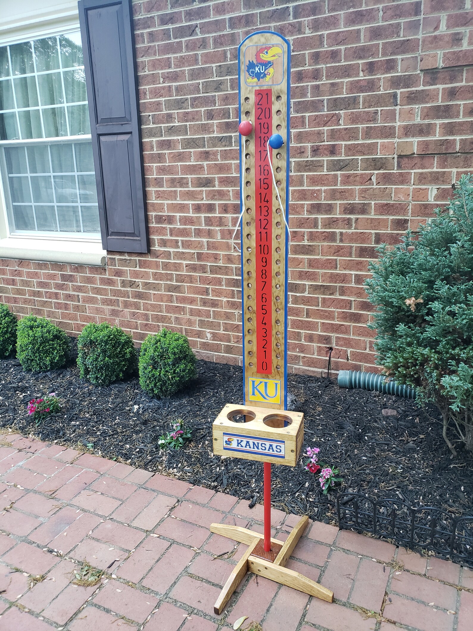 Cornhole Scoreboard Stain and Polyurethane | Etsy