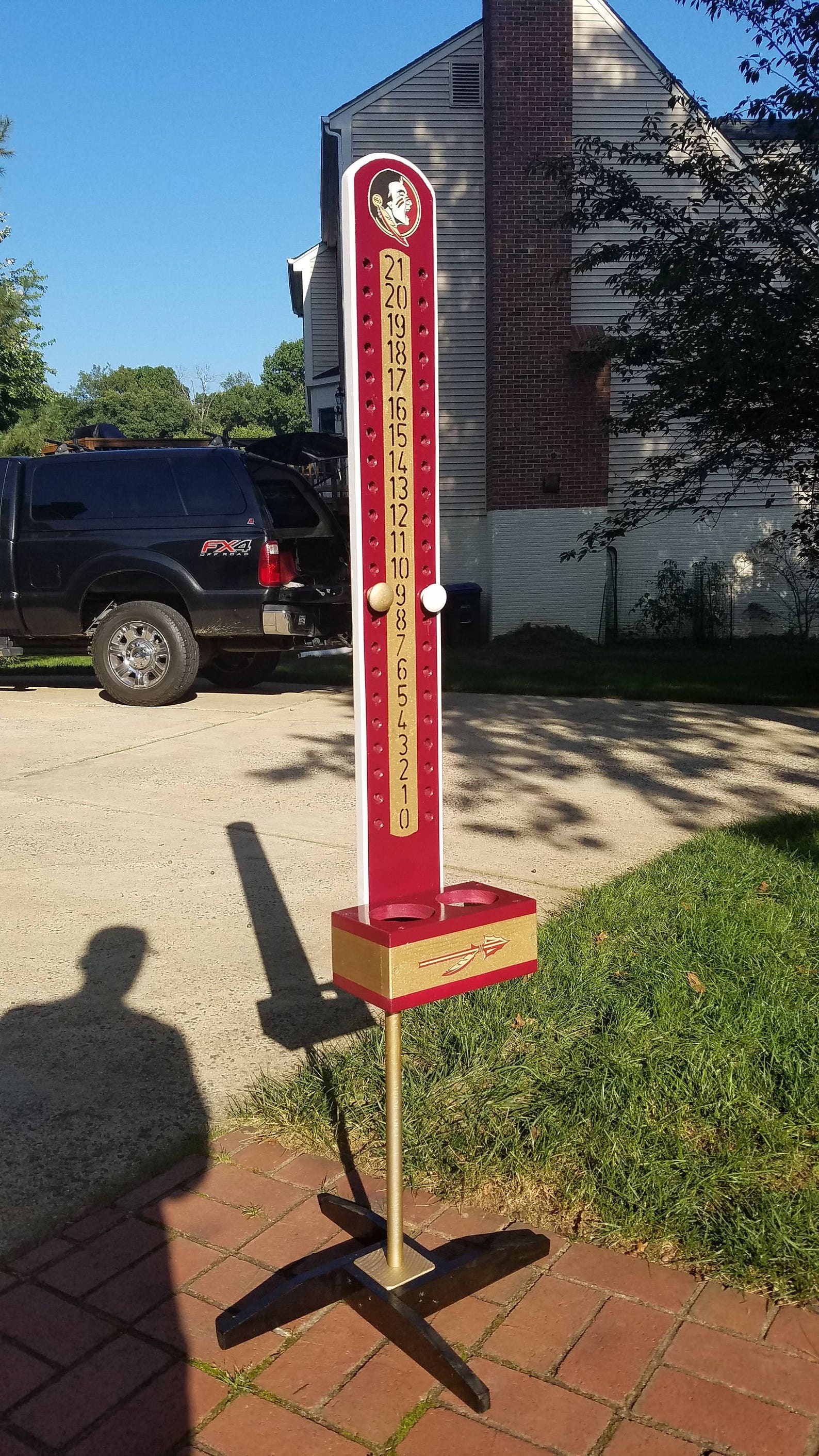 Cornhole Scoreboard - Custom Paint - Etsy