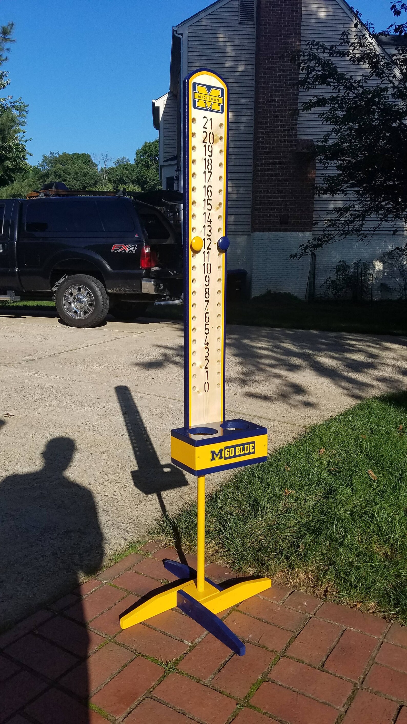 Cornhole Scoreboard - Custom Paint - Etsy