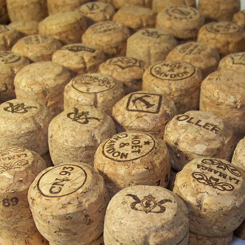 Used Champagne Corks Sparkling Wine Corks Lot of 30 Variety Craft ...