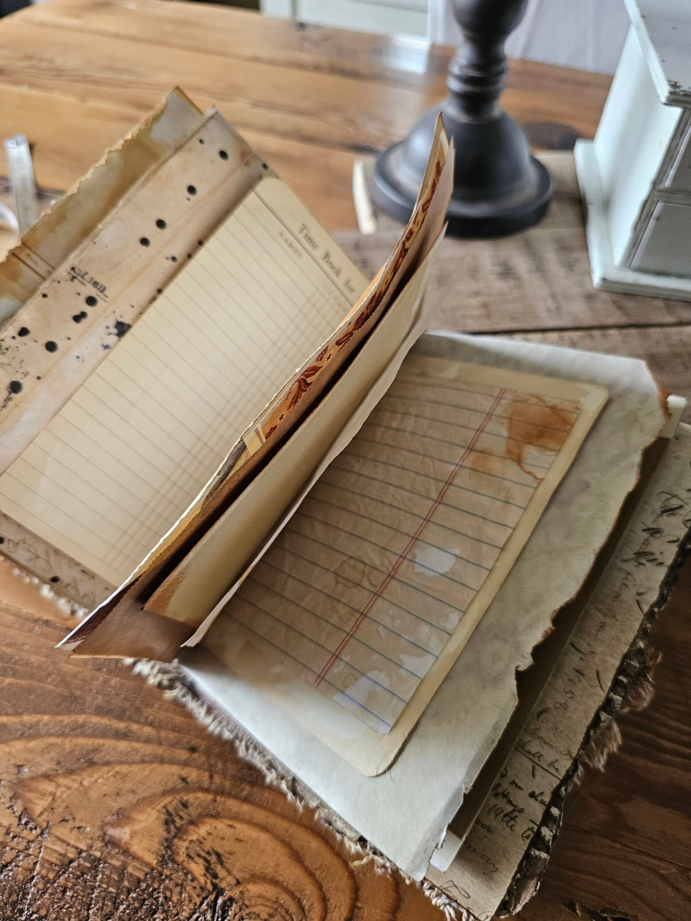 Primitive Grungy Journal - Etsy