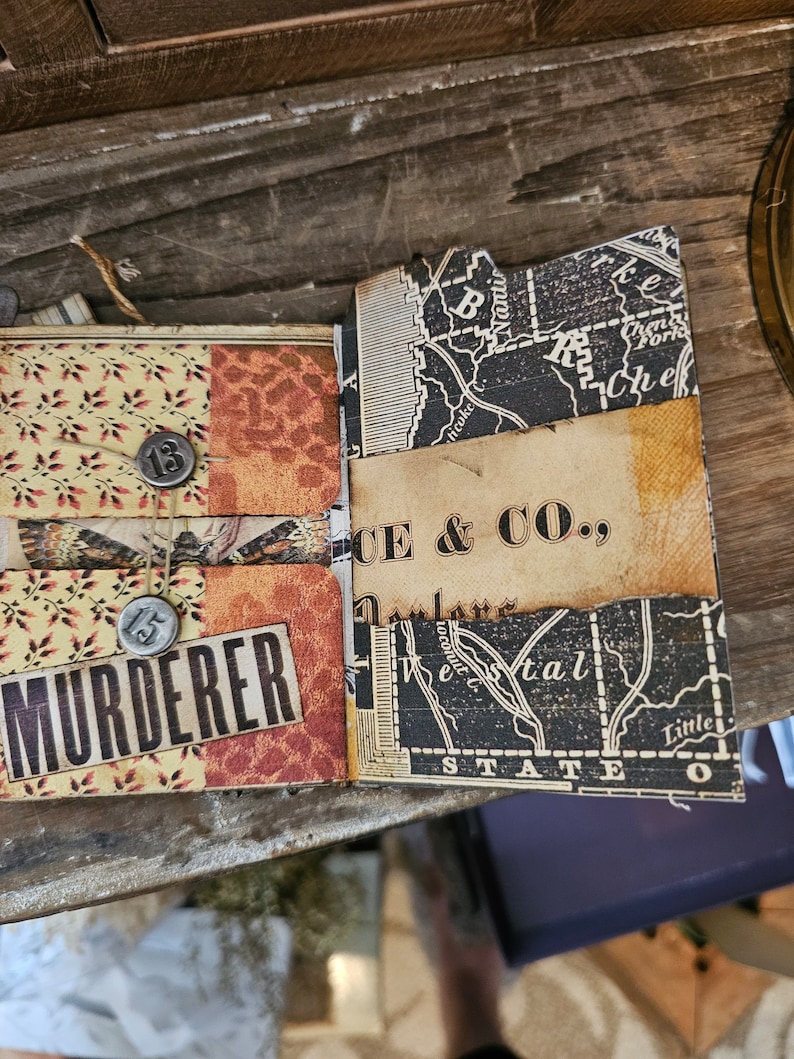 Vintage Mini Journal Decor - Etsy