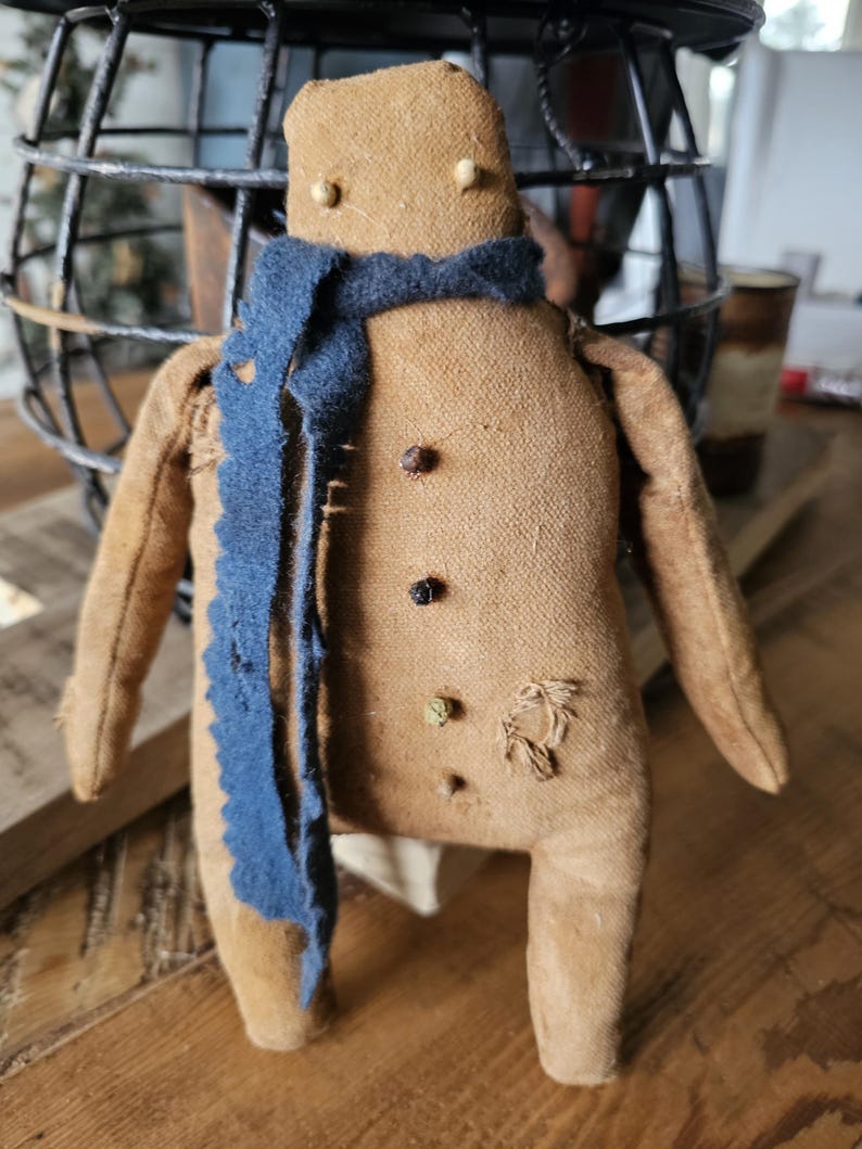 Primitive Grungy Gingerbread Man - Etsy