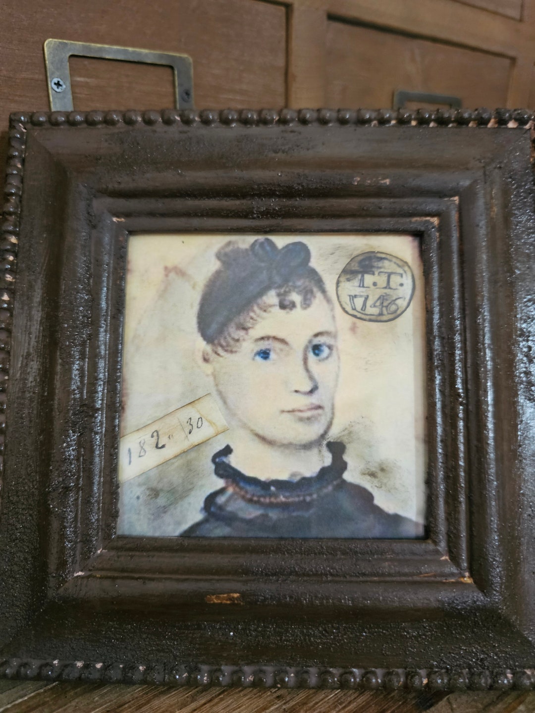 Folk Woman Framed Art - Etsy