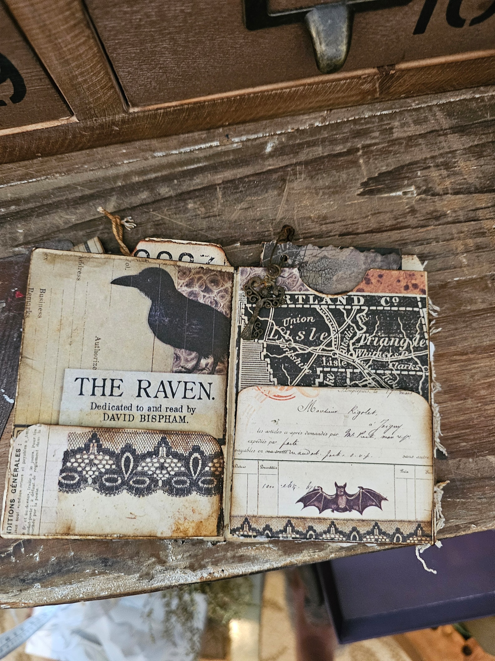 Vintage Mini Journal Decor - Etsy
