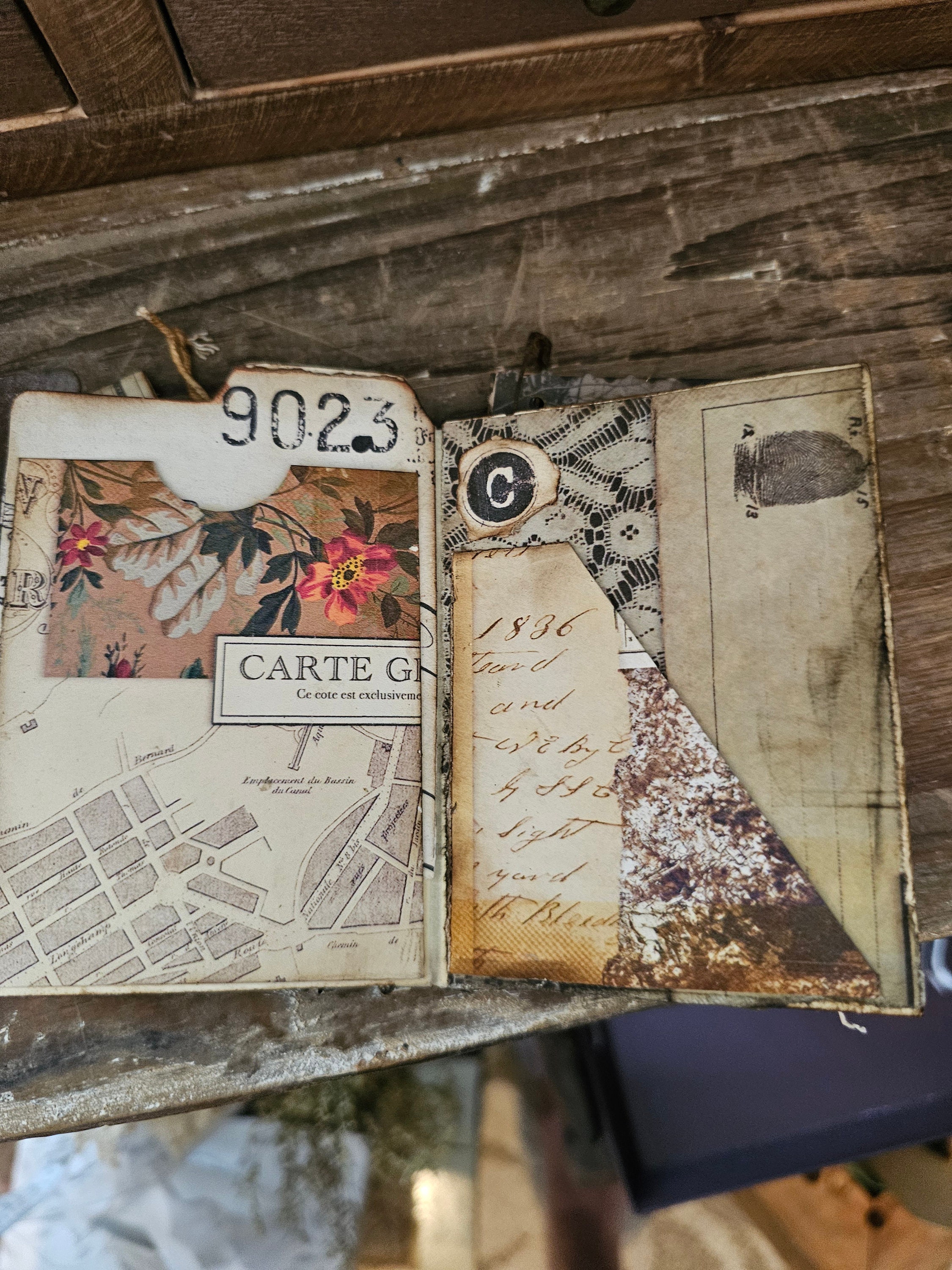 Vintage Mini Journal Decor - Etsy