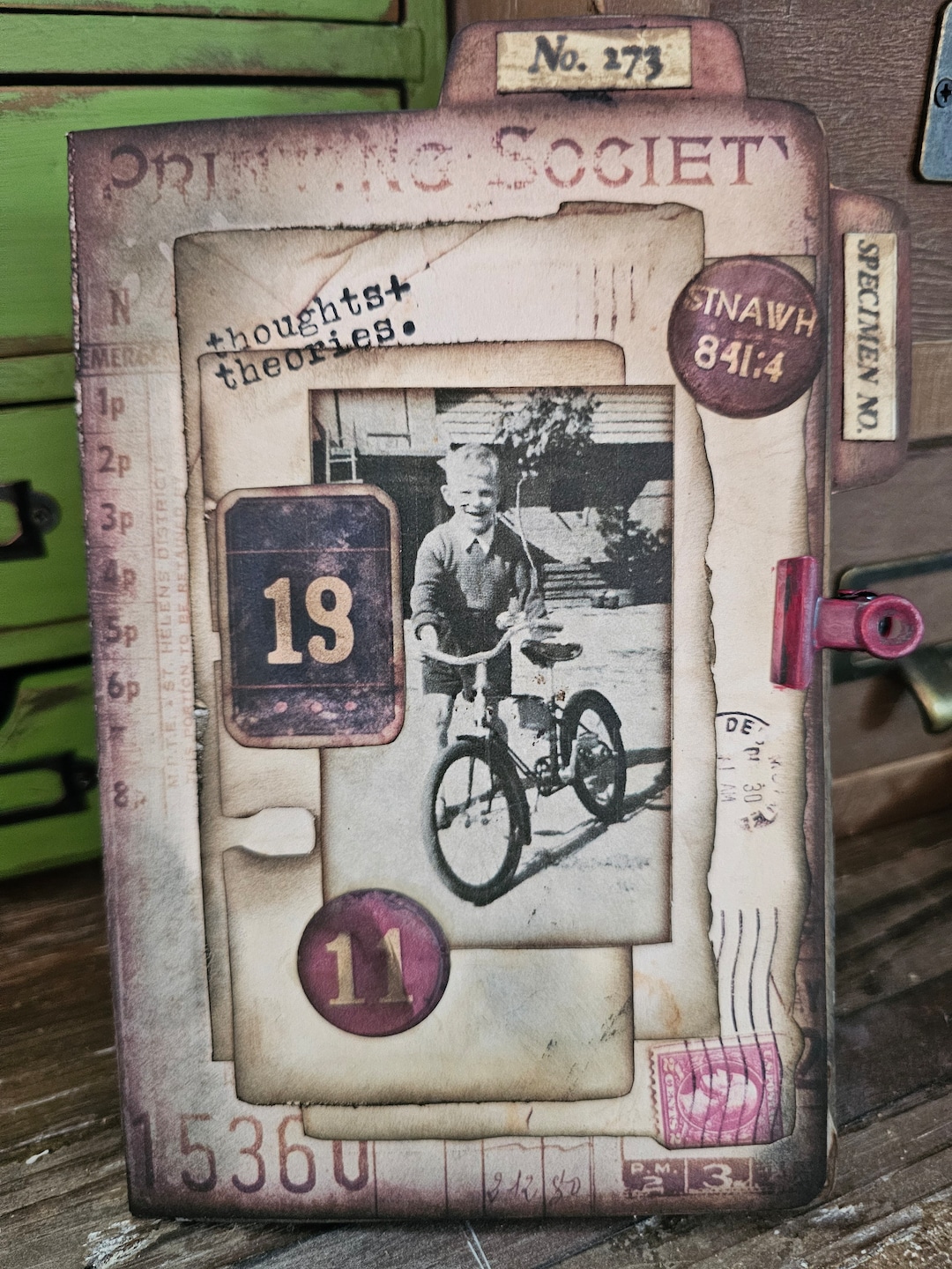 Simple Vintage Journal Decor - Etsy