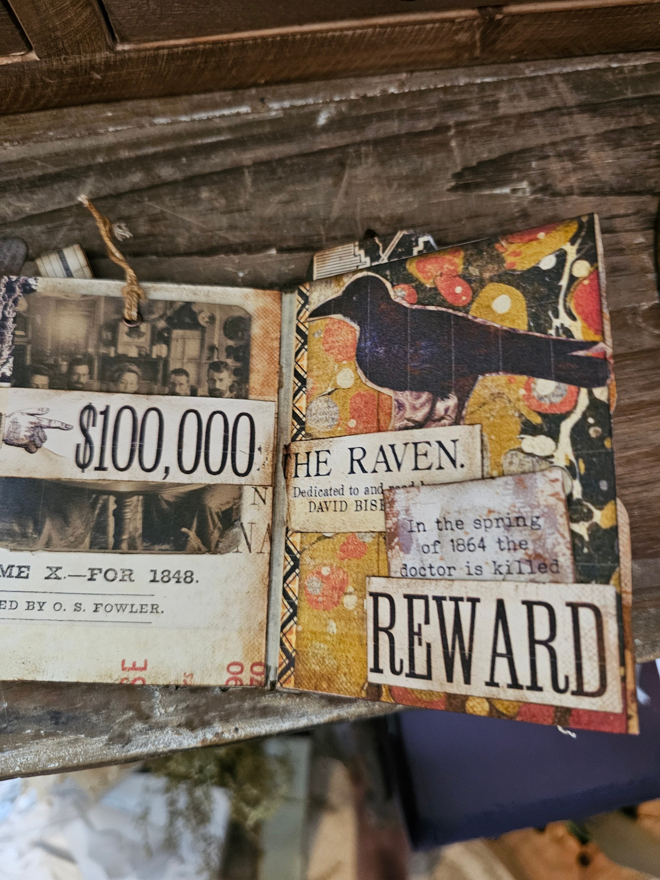 Vintage Mini Journal Decor - Etsy