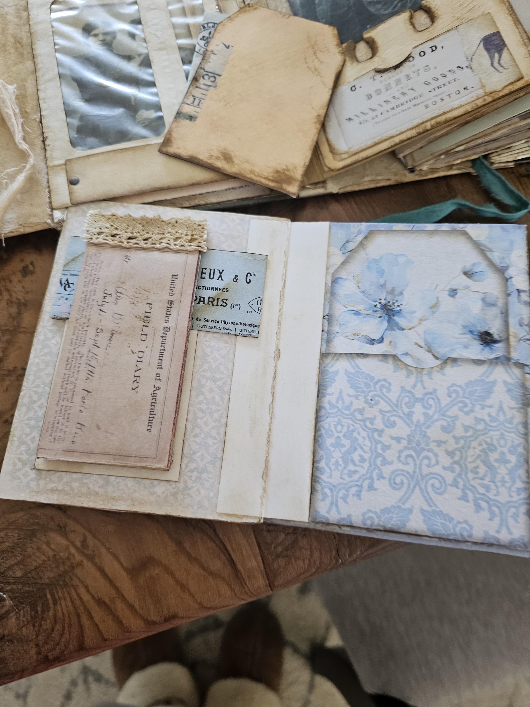 Early Folk Art Lapbook Journal(3 Part Post Listing) "1" - Etsy